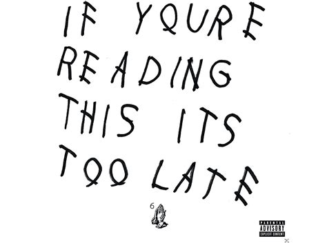 Drake If Youre Reading This Its Too Late Lp Mediamarkt