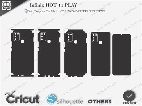 Infinix Hot Play Skin Template Vector Armobileskin