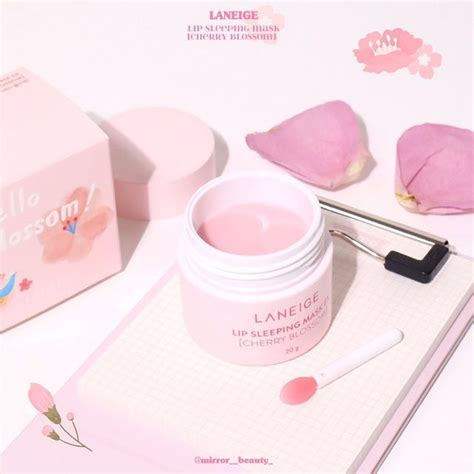 mirror beauty 🪞미러뷰티 on instagram laneige kr 🌸라네즈 립 슬리핑 마스크 ex 🌸
