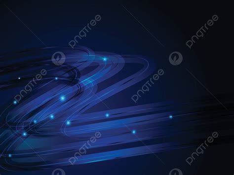 Blue Abstract Wave Background Label Stripes Shape Vector Label