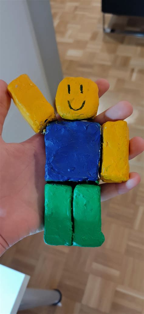 I Made This Little Fella During Art Class D Rroblox