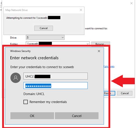 Mapping Network Drive