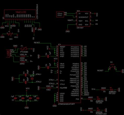 custom 32u4 usb ds1307 clock help general guidance arduino forum