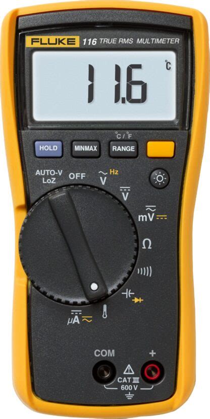 Fluke 116 Multímetro Digital Para Aplicaciones De Climatización