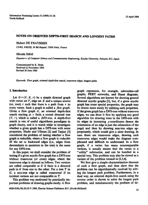 pdf notes on oriented depth first search and longest paths dokumen tips