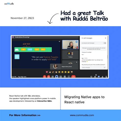 Commudle On Linkedin Tech Event Community Commudle React