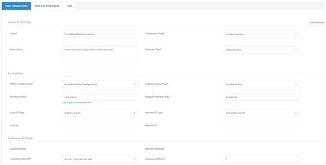 How To Create Route Based Ipsec Vpn Wijungle Community Knowledge Base And Forum