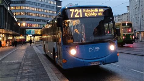 Lahti Scala 1115 Kyydissä Hakaniemi Sörnäinen Youtube