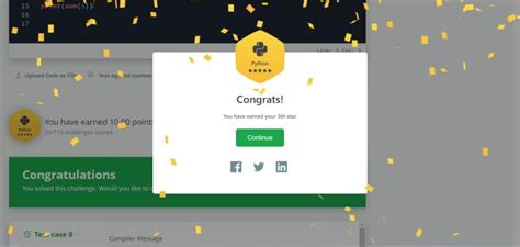 shivam chauhan on linkedin hackerrank 5star