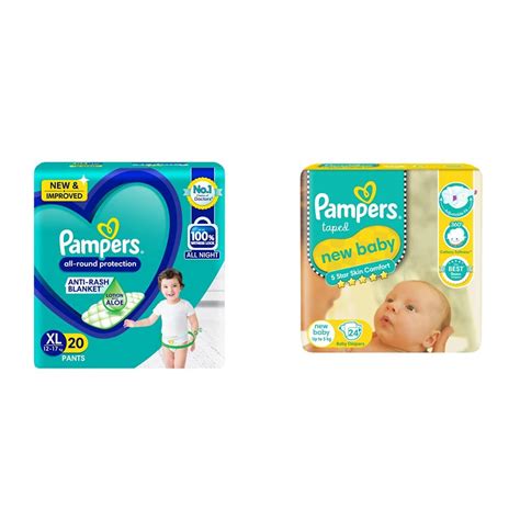 Buy Pampers All Round Protection Pants Extra Large Size Baby Diapers XL Count Lotion With