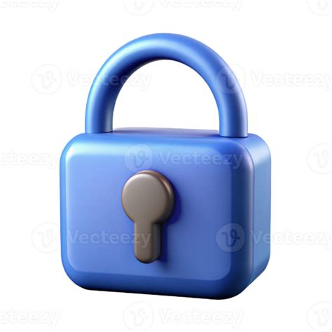 Dramatic Bold Industrial Lock With A Keyhole Crisp Edges Scalable Design Symmetrical With