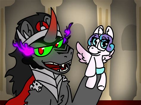King Sombra And Flurry Heart By Felixmcfurry On Deviantart
