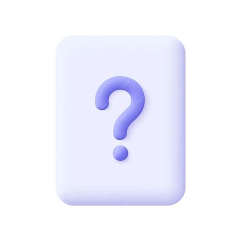 질문표가 있는 문서 종이 문서 표지 질문표가있는 문서 시트 Faq Qa 답변 및 솔루션 개념 3d 터 아이콘 만화
