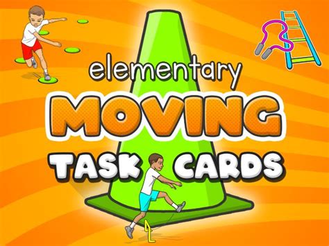 Movement And Locomotion Skills Printable Task Cards For Pe And Sport Teaching Resources