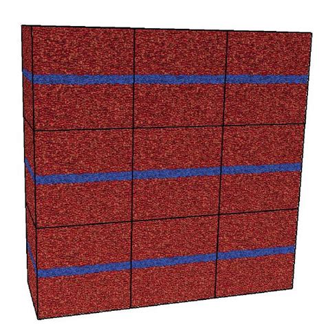 Granular Lattice System With Lamination In A Ldpm Prism A Generic