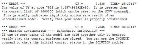 Non Linear FEA Contact Stabilisation LEAP Australia Blog