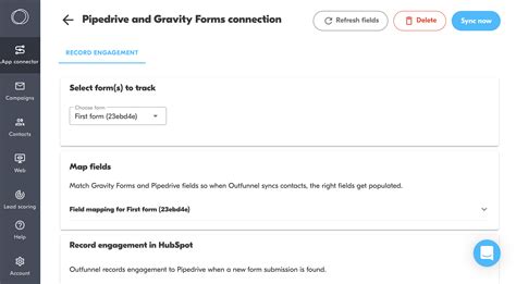 pipedrive and gravity forms integration outfunnel