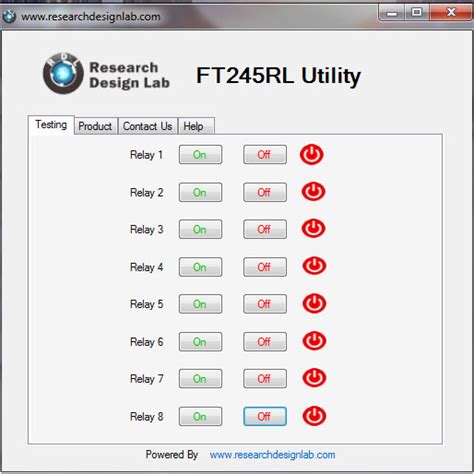 USB Channel Relay Board