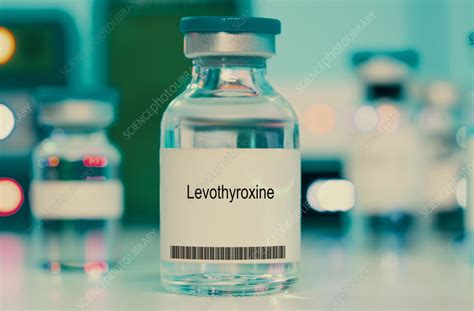 Vial Of Levothyroxine Stock Image F0369920 Science Photo Library