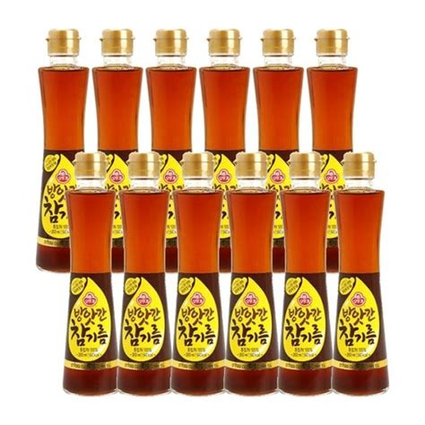 방앗간 참기름 200ml 12개 홈플러스 택배배송