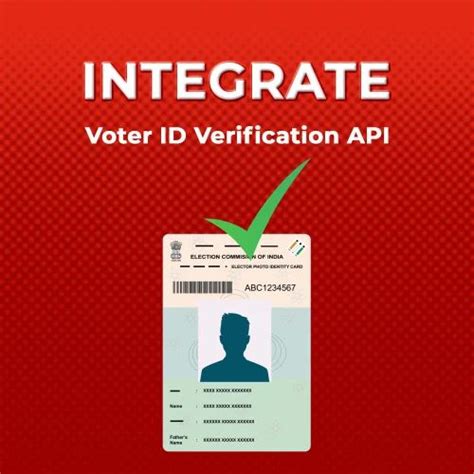 Voter Id Verification Api In New Delhi Id 2853170370555