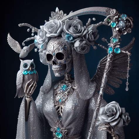 Santa Muerte Art R Santamuerte