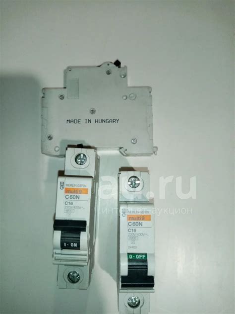 Автоматический выключатель Merlin Gerin C16 — купить в Красноярске ...