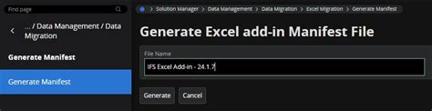 Excel Migration Ifs Community