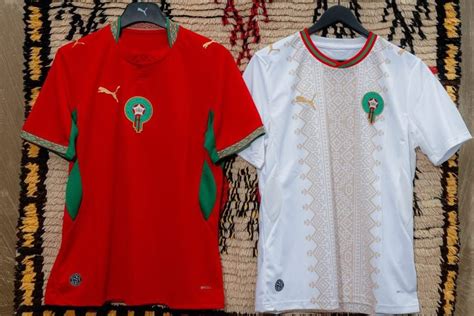 Morocco Unveils 2026 World Cup Home And Away Jerseys