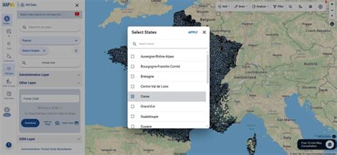 Download France Postal Code Data In Shapefile Kml Mid 15 Gis Formats