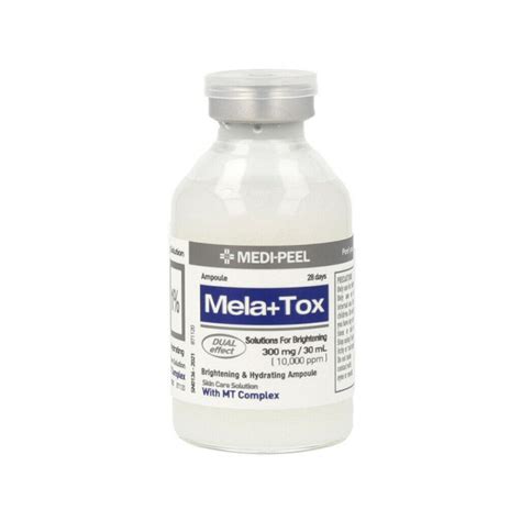 Сыворотка осветляющая для лица Medi-Peel Mela Plus Tox Ampoule 30ml ...
