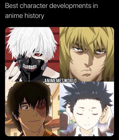 Best Character Development In Anime Teravista