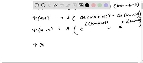 SOLVED Imagine That We Have Two Waves Of The Same Amplitude Speed And Frequency Overlapping