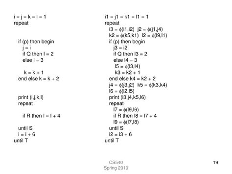 Ppt Static Single Assignment Powerpoint Presentation Free Download