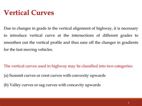 Highway Vertical Alignment Pptx