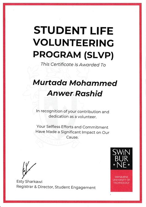 Murtada Rashid On Linkedin Slvp Volunteering Swinburnesarawak