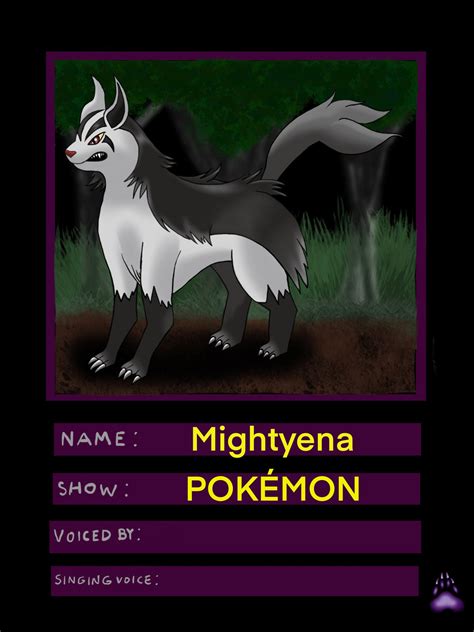 Mightyena By Katarina G On Deviantart