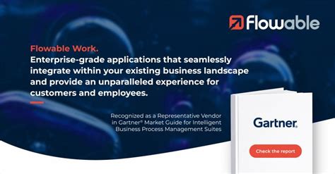 Flowable On Linkedin Gartner® Market Guide For Bpa Process Automation Flowable