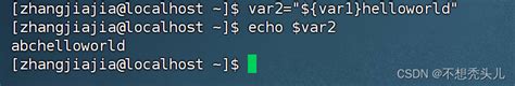Shell脚本学习字符串变量shell脚本字符串拼接变量 Csdn博客