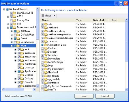 Transfer Files And Settings From XP To Windows