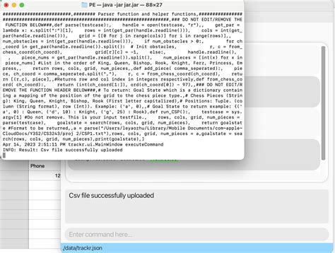 Csv File Said Successfully Uploaded When I Uploaded A Python File