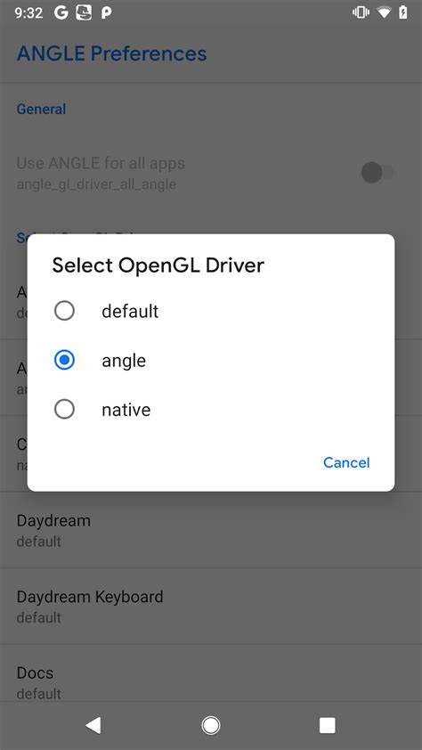 Android 11 功能和 Api 使用适用于 Opengl Es 的 Angle启用angle Csdn博客
