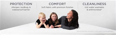 Allerease Platinum Zip Off Top Mattress Protector Queen