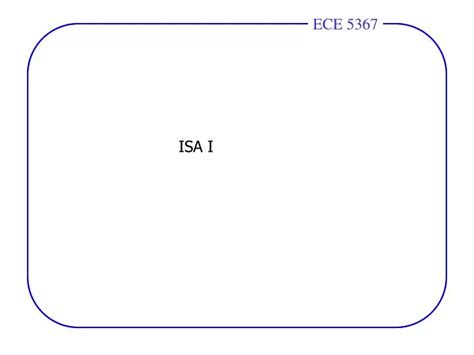 PPT ISA I PowerPoint Presentation Free Download ID