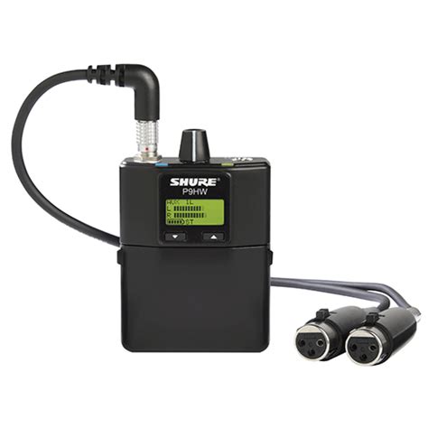 Shure Pa720 Hardwire Iem Stereo Input Cable Hand Held Audio