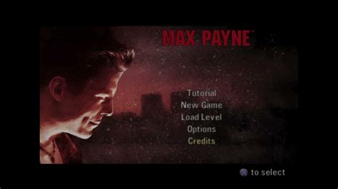 Max Payne 2001 Main Menu Theme Youtube