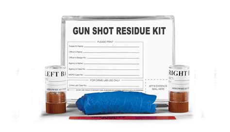 Crime Scene Tools And Forensic Analysis Gun Shot Residue Kits Gun Shot Residue Kits Compact