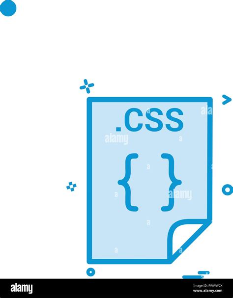 Css Application Download File Files Format Icon Vector Design Stock Vector Image Art Alamy