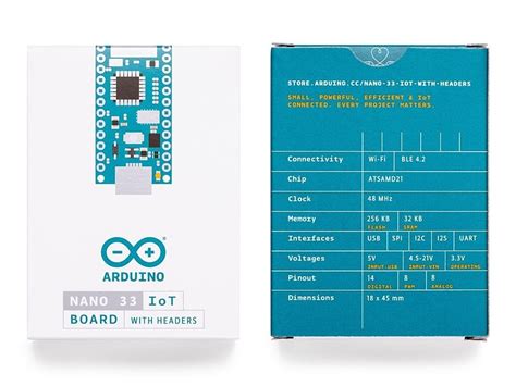 Arduino Nano 33 Iot Headers Orijinal Samm Market