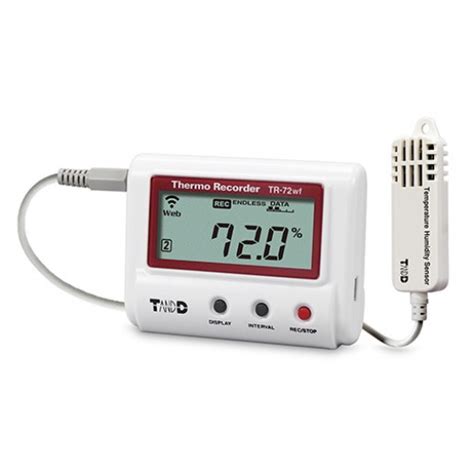 Wireless Temperature And Humidity Data Loggers TR Wb Geneq